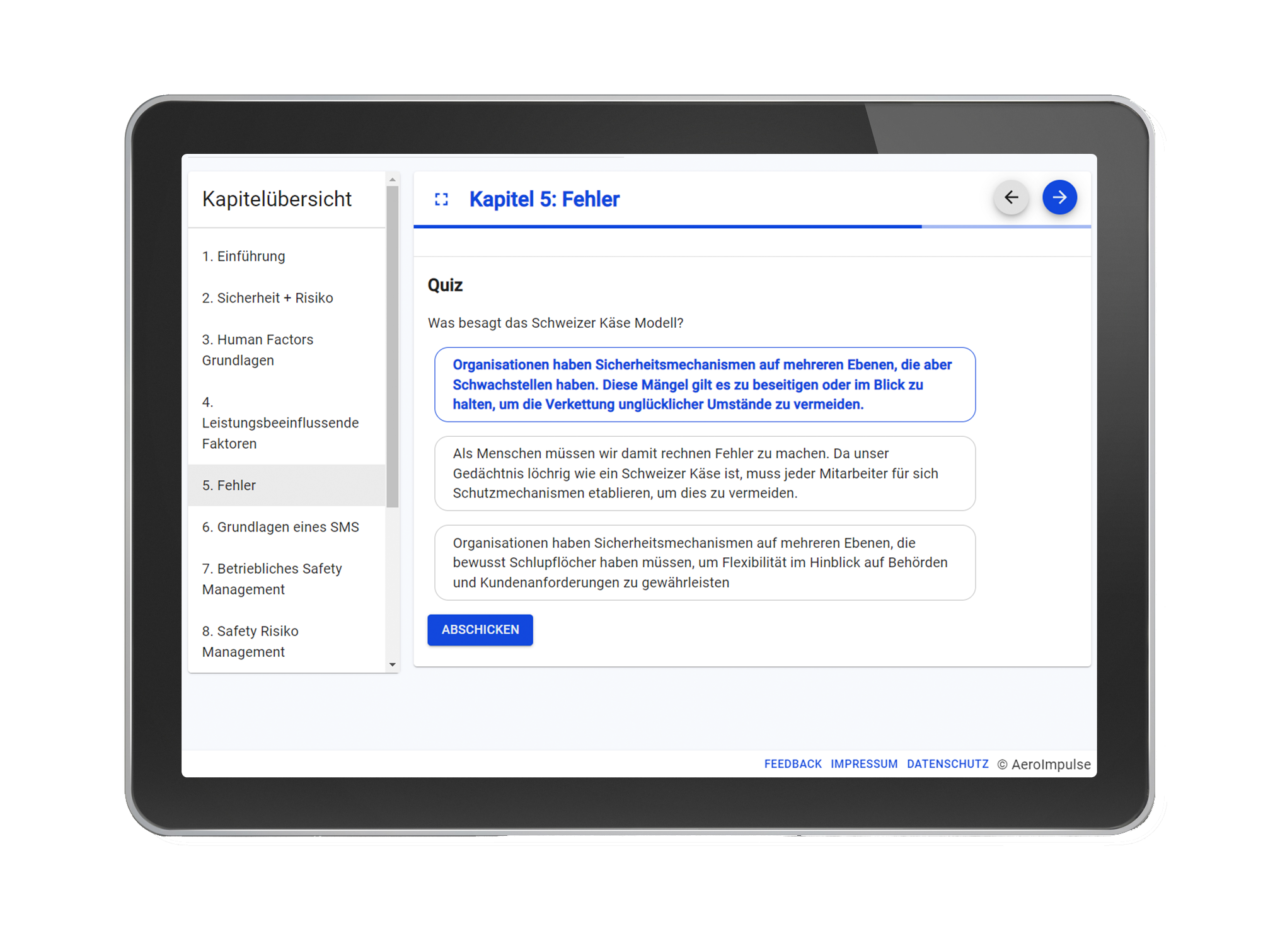 Safety Management Training ONLINE * EASA Part 21+Part 145